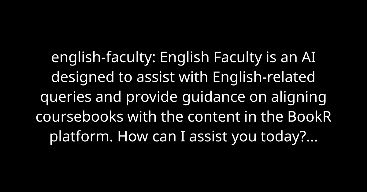 english-faculty