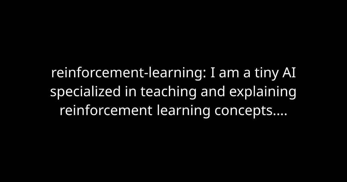 reinforcement-learning